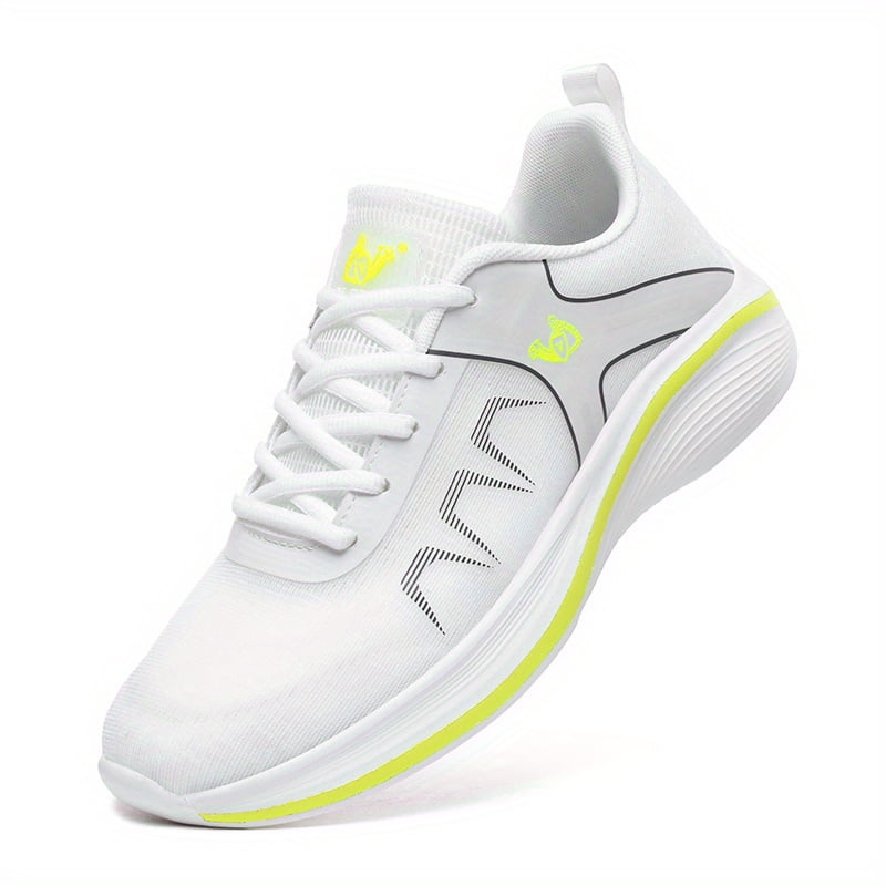 Men'S Summer Outdoor Running Shoes - Breathable Mesh & Fabric Upper ...