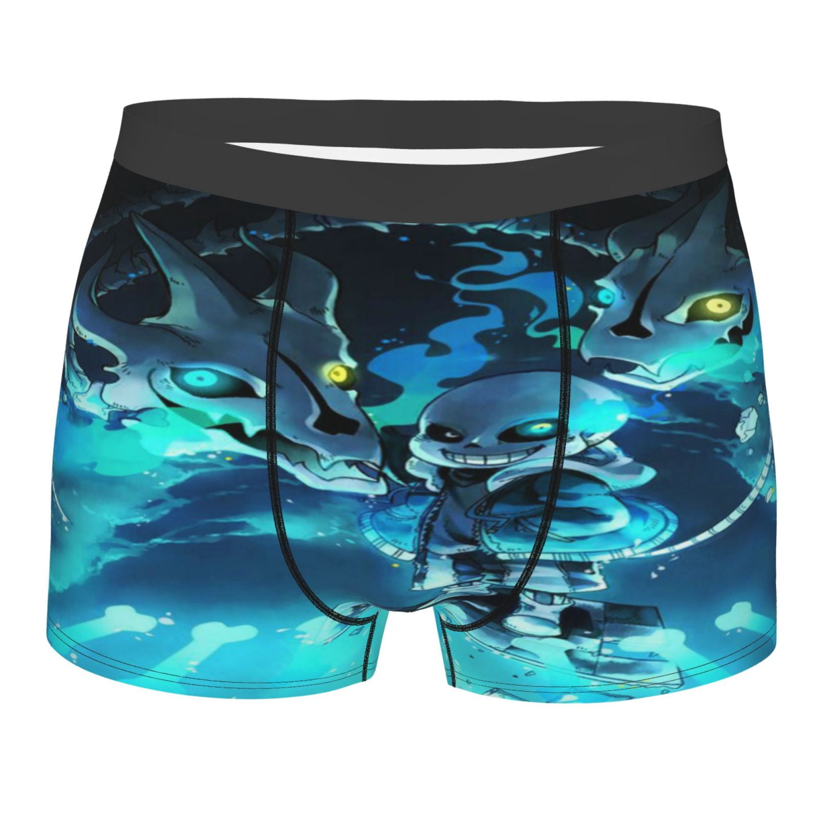 Men'S Undertale Sans Boxer Briefs Underwear Cartoon Boxer Shorts ...