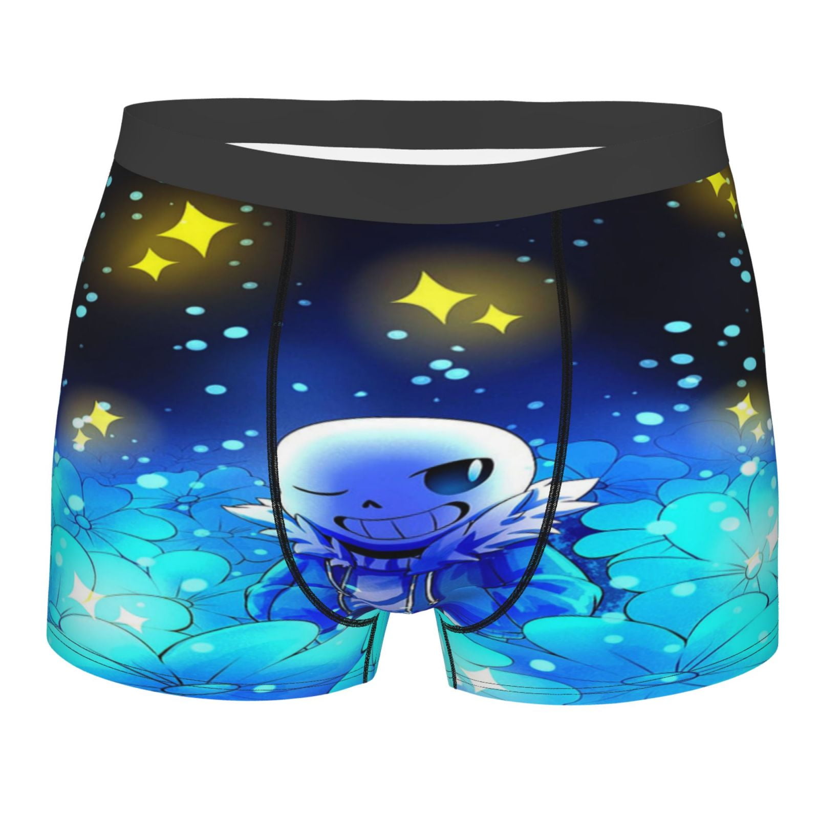 Men'S Undertale Sans Boxer Briefs Underwear Cartoon Boxer Shorts ...