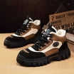 Men'S Winter Snow Boots - Non-Slip Traction Tread, Warm Insulated ...