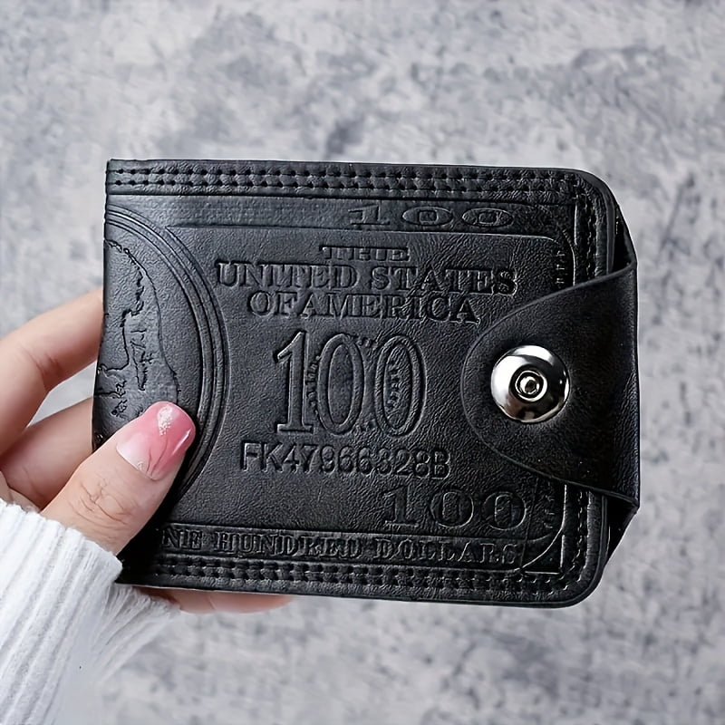 Men'S & Women'S Wallet Business US $100 Dollar Bifold Wallet Deposit ...