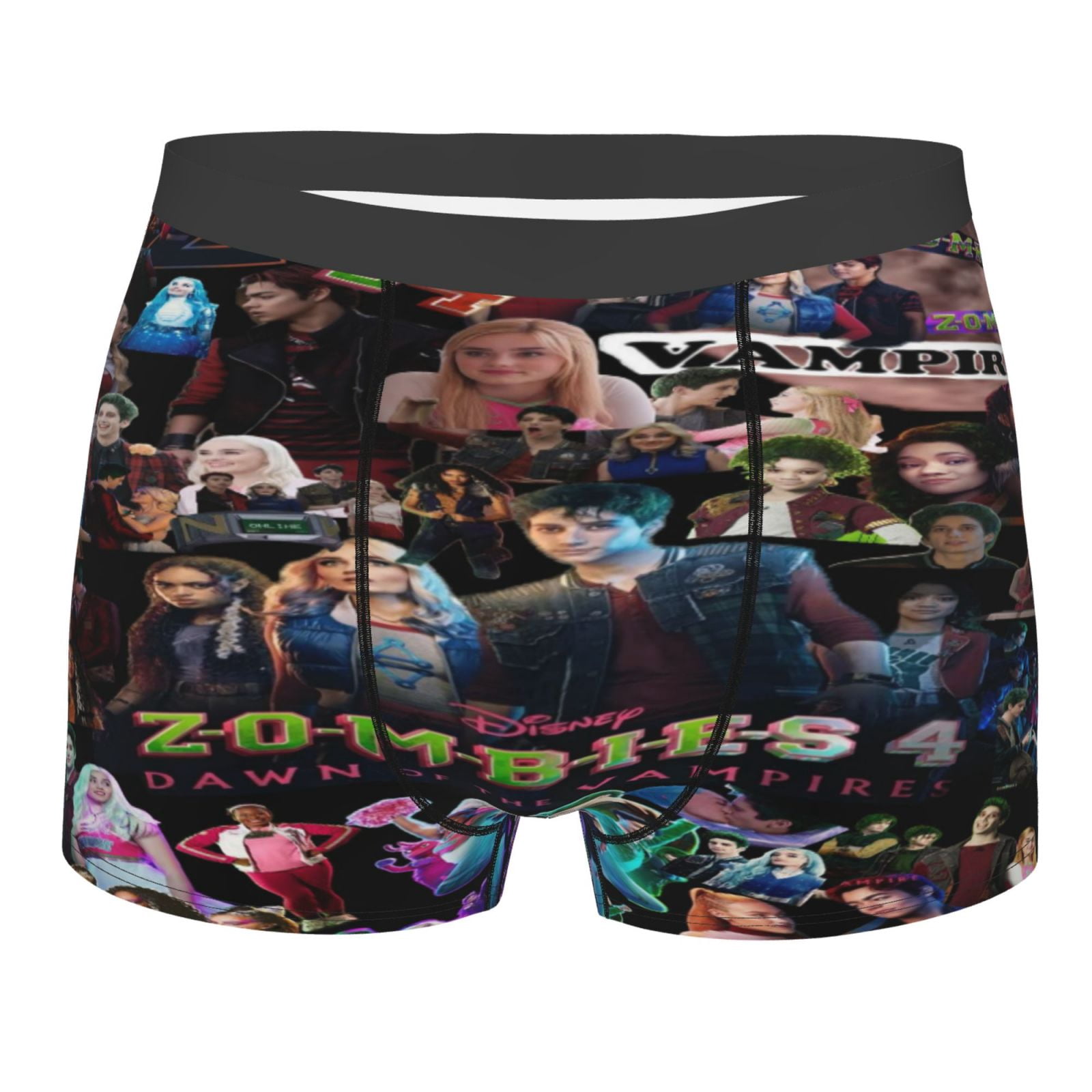 Men'S Zombie Character Boxer Briefs Underwear Cartoon Boxer Shorts ...