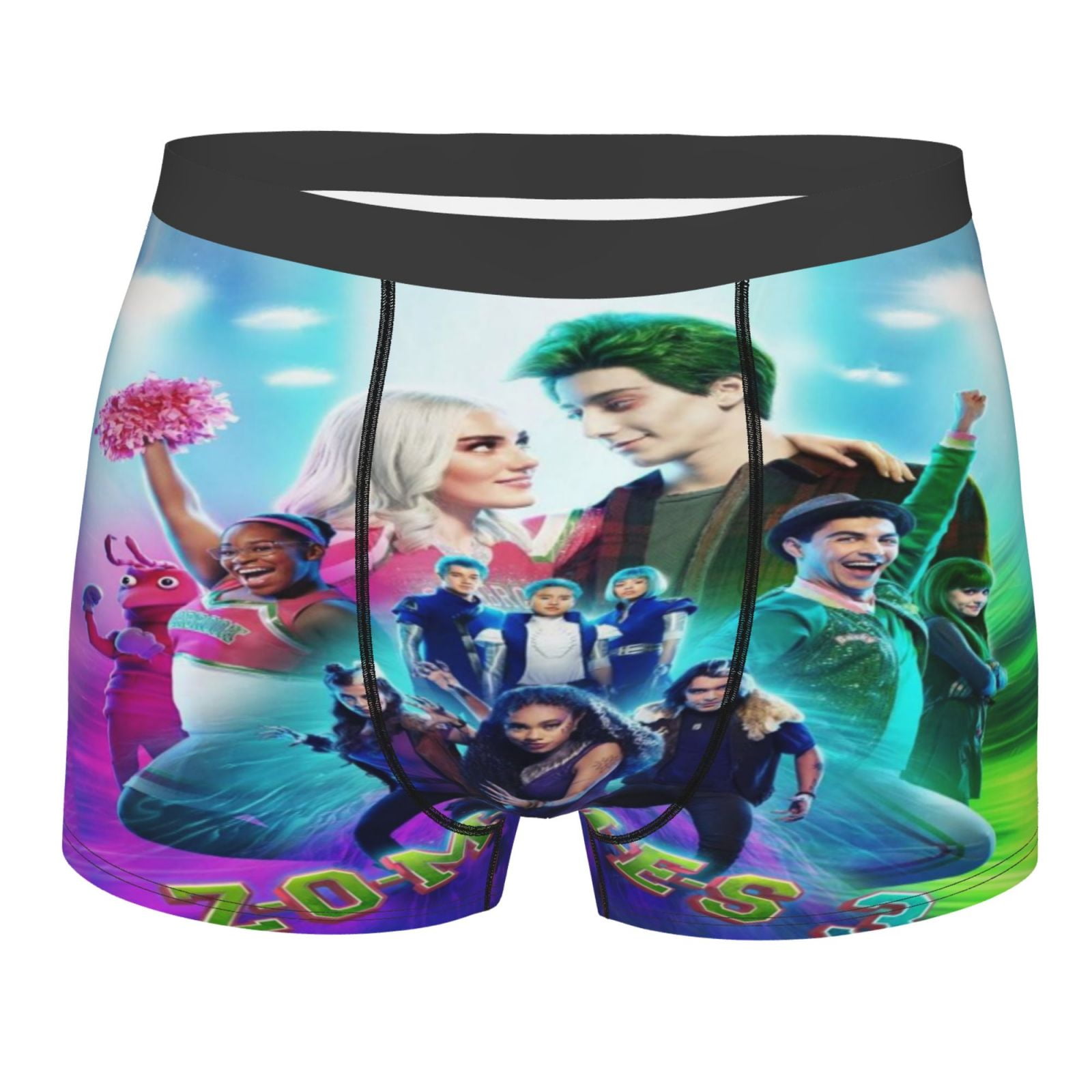 Men'S Zombie Character Boxer Briefs Underwear Cartoon Boxer Shorts ...