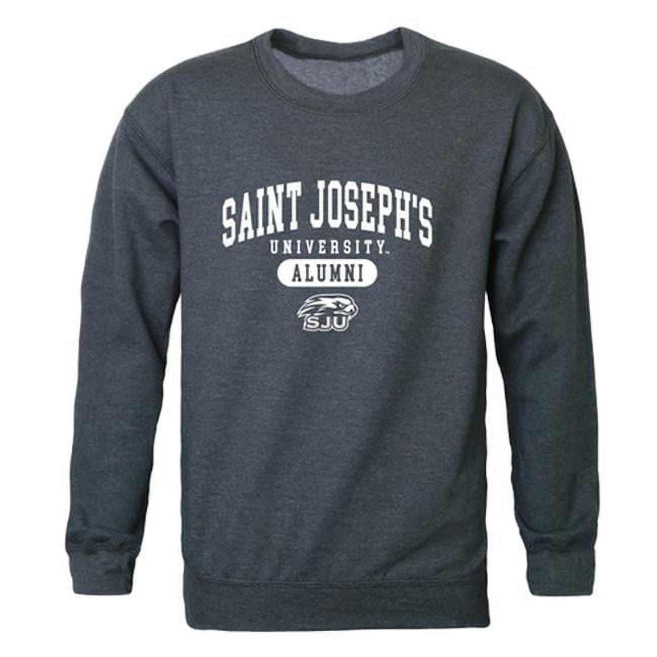 Men Saint Josephs University Hawks Alumni Fleece, Heather Charcoal ...