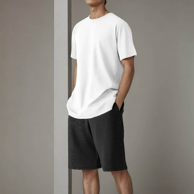 Men Sets Outfits 2 Piece Summer Outfits for Men 2 Piece Sets for Men ...
