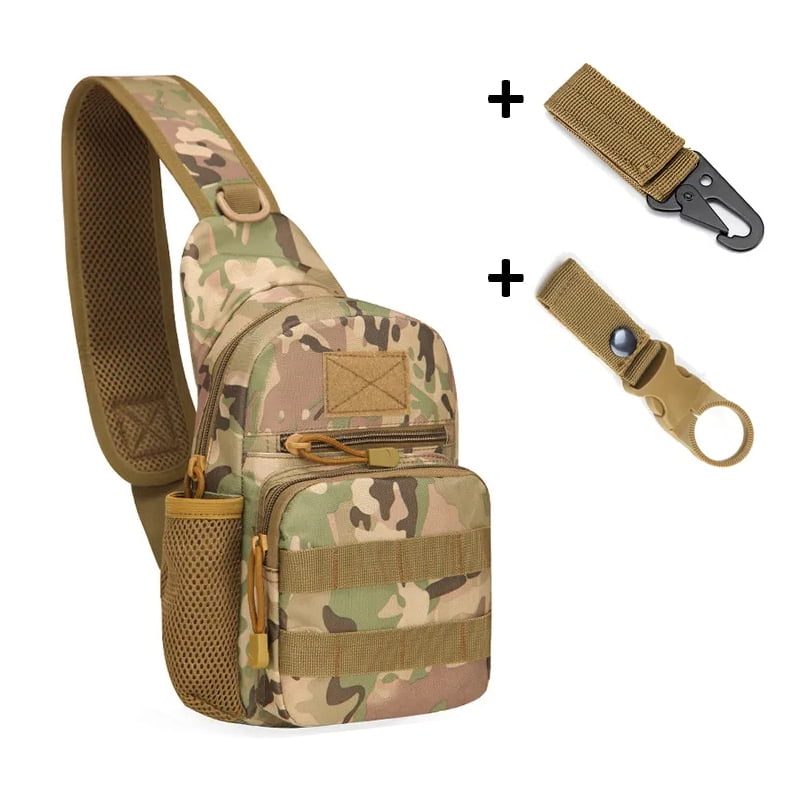 Men Shoulder Bag Hiking Backpack Nylon Outdoor Hunting Camping Fishing ...