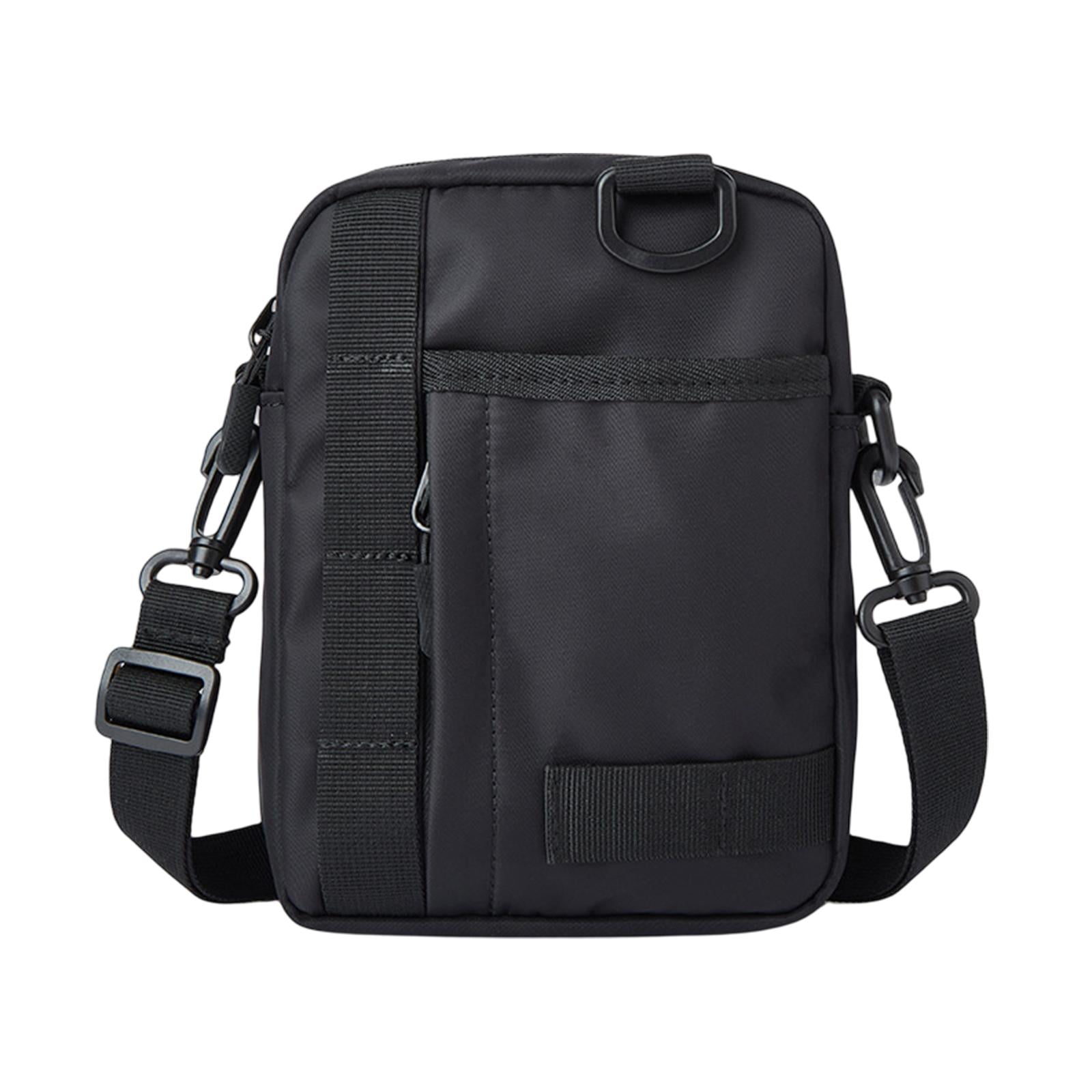 Men' Shoulder Bags Shoulder Pack Outdoor Cross Body Bag Black - Walmart.com