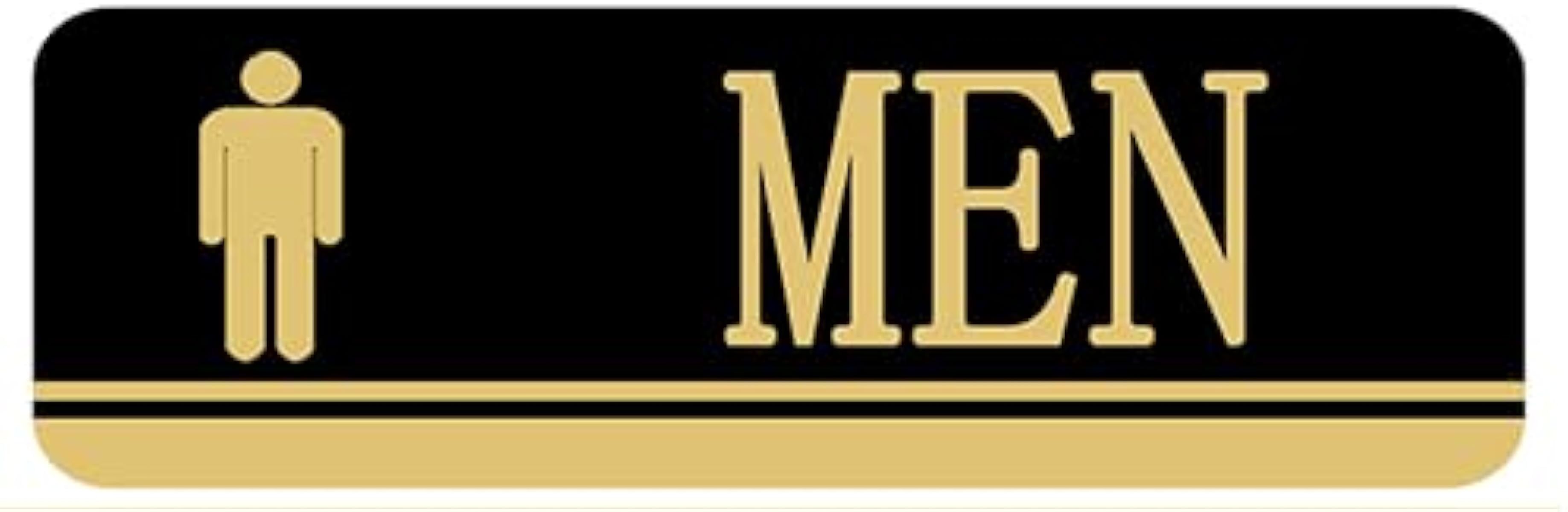 Men Sign,10X3Inch Acrylic Smoking Signs Door Sign Wall Decal For ...