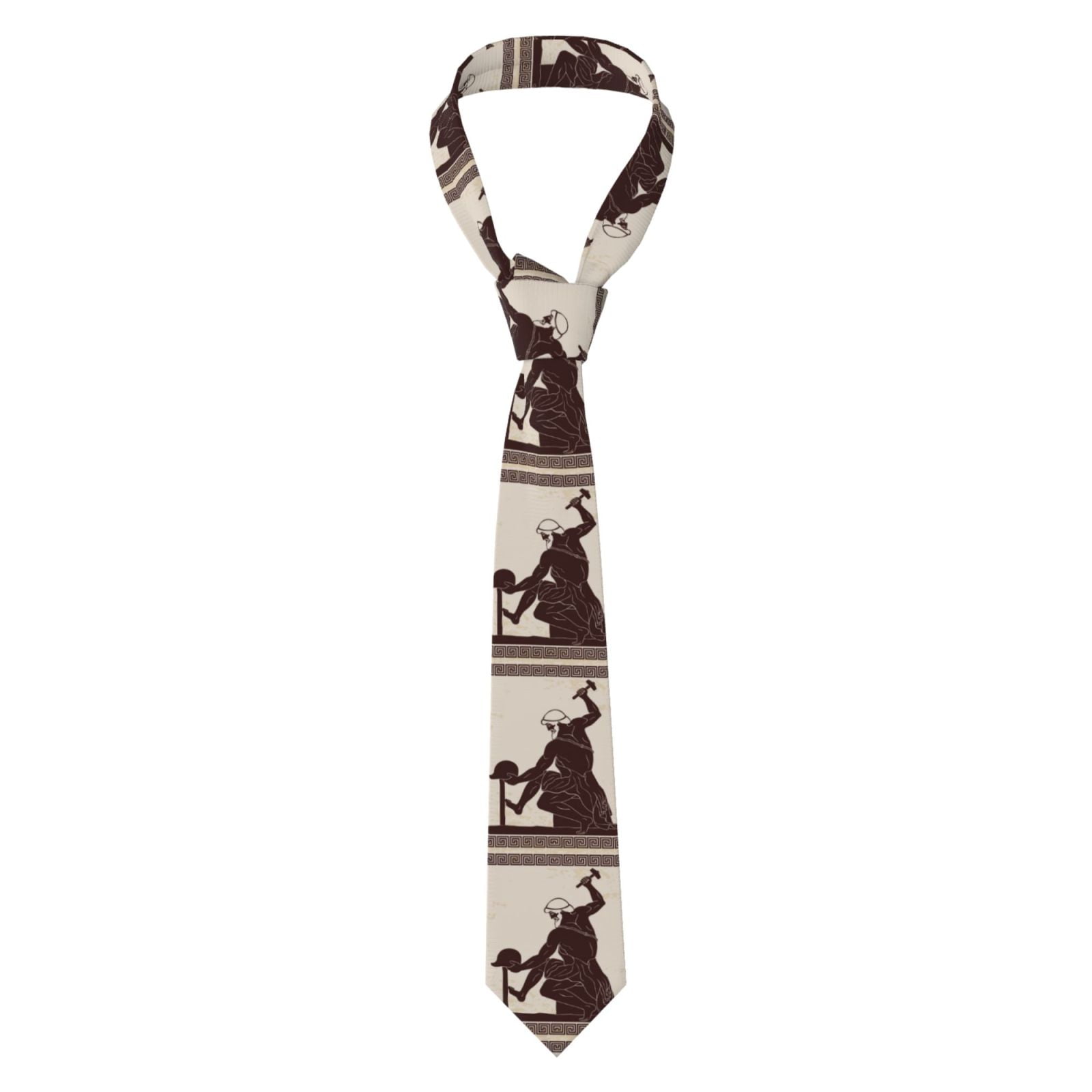 Men Silk Tie Ancient Greek Artisan Smith With Hammer Mens Necktie for ...