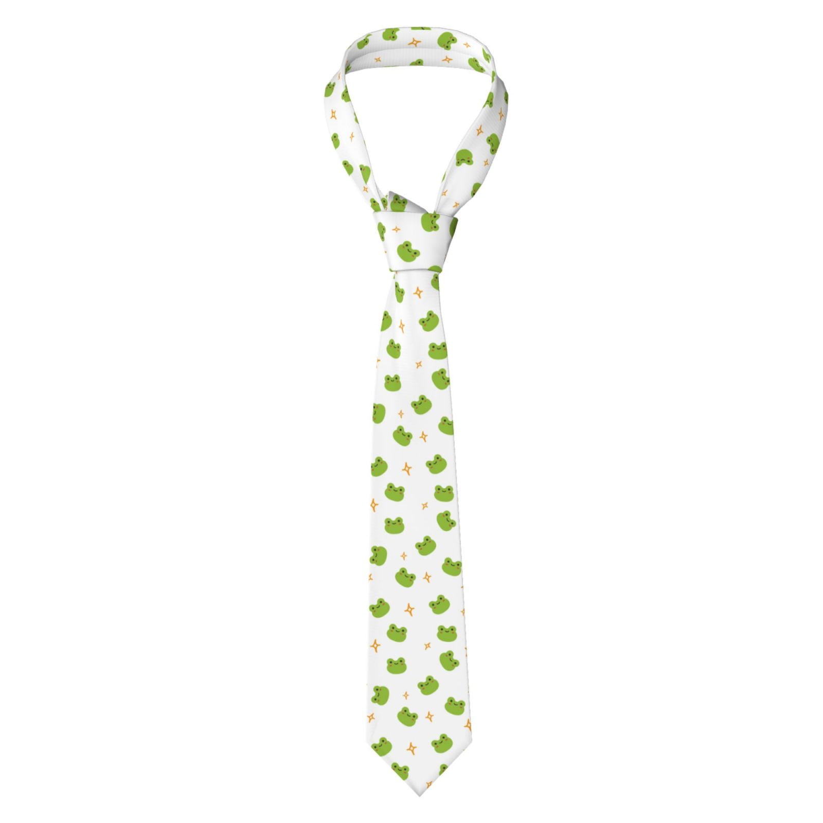 Men Silk Tie Cute Frog Mens Necktie for Business and Wedding - Walmart.com