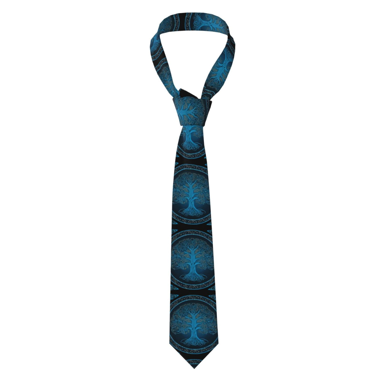 Men Silk Tie Ethnic Tree With Branches Middle Eastern Moroccan Arch ...