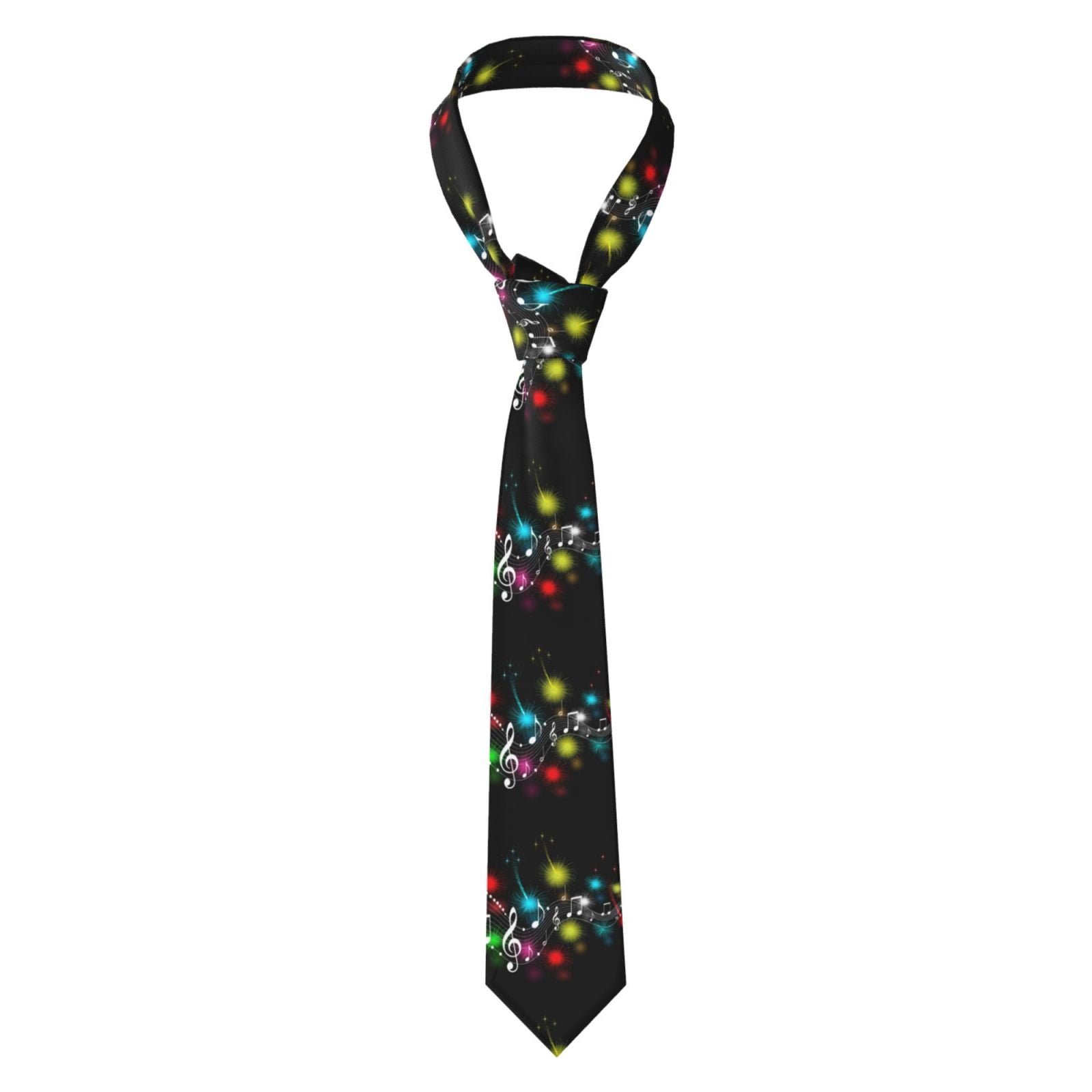 Men Silk Tie Music Notes Mens Necktie for Business and Wedding ...