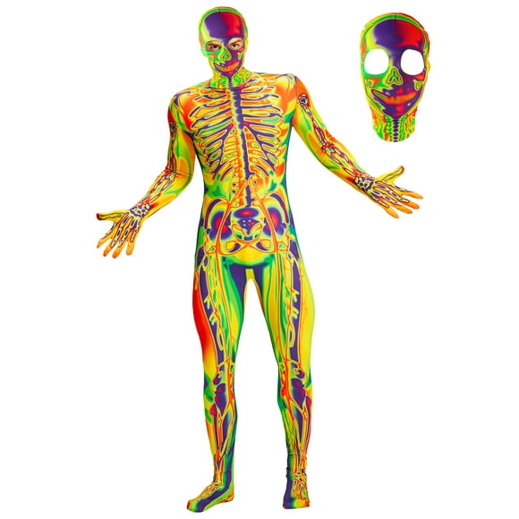 Mens Skeleton Costume