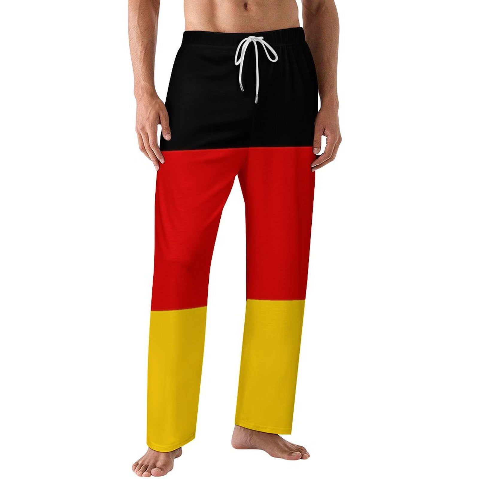 Men Sleep Bottoms Male Lounge Trousers Men's German National Flag ...