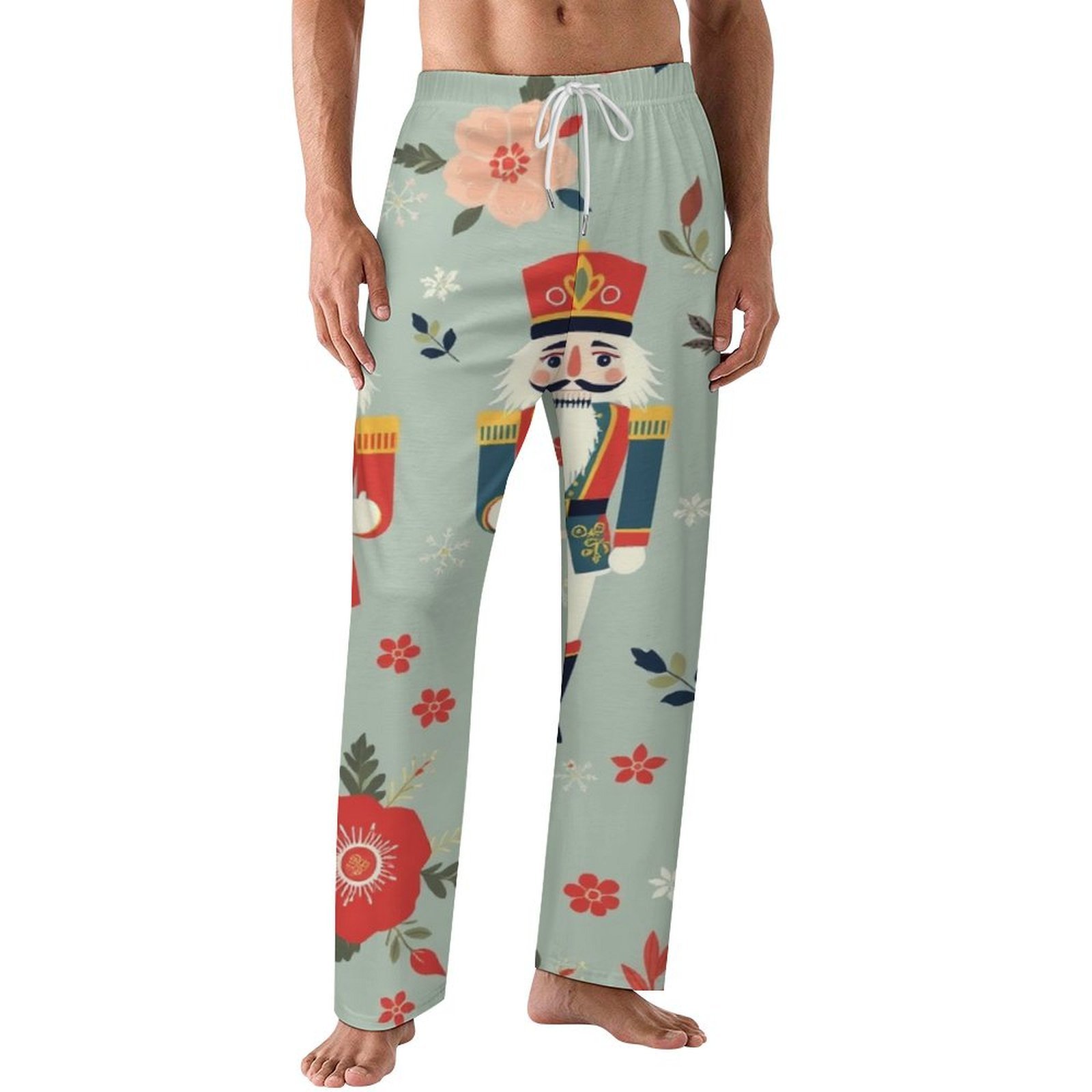 Men Sleep Bottoms Male Lounge Trousers Men's Nutcracker Soldiers with ...