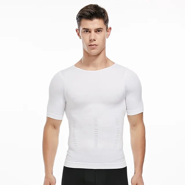 Men Slimming Body Shaper Vest Tops Waist Corset Reduce Belly Stomach ...