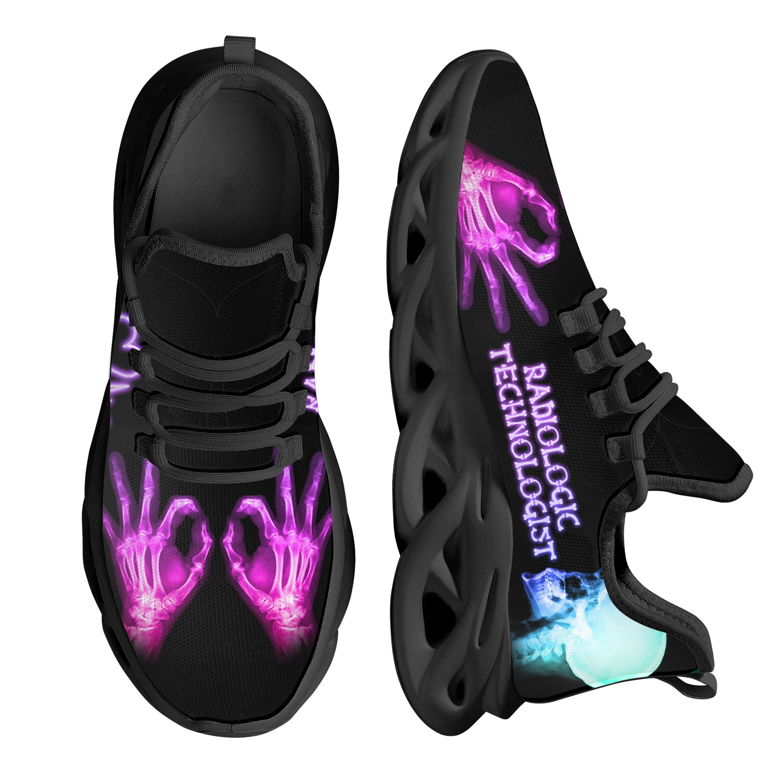 Men Sneakers Shoes Radiologic Technologist Blue Print Casual Men's ...