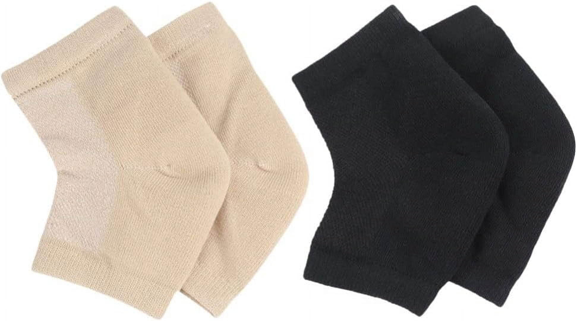 Men Socks Men Socks 2 Pairs of Heel Socks Moisturizing Toeless Socks ...