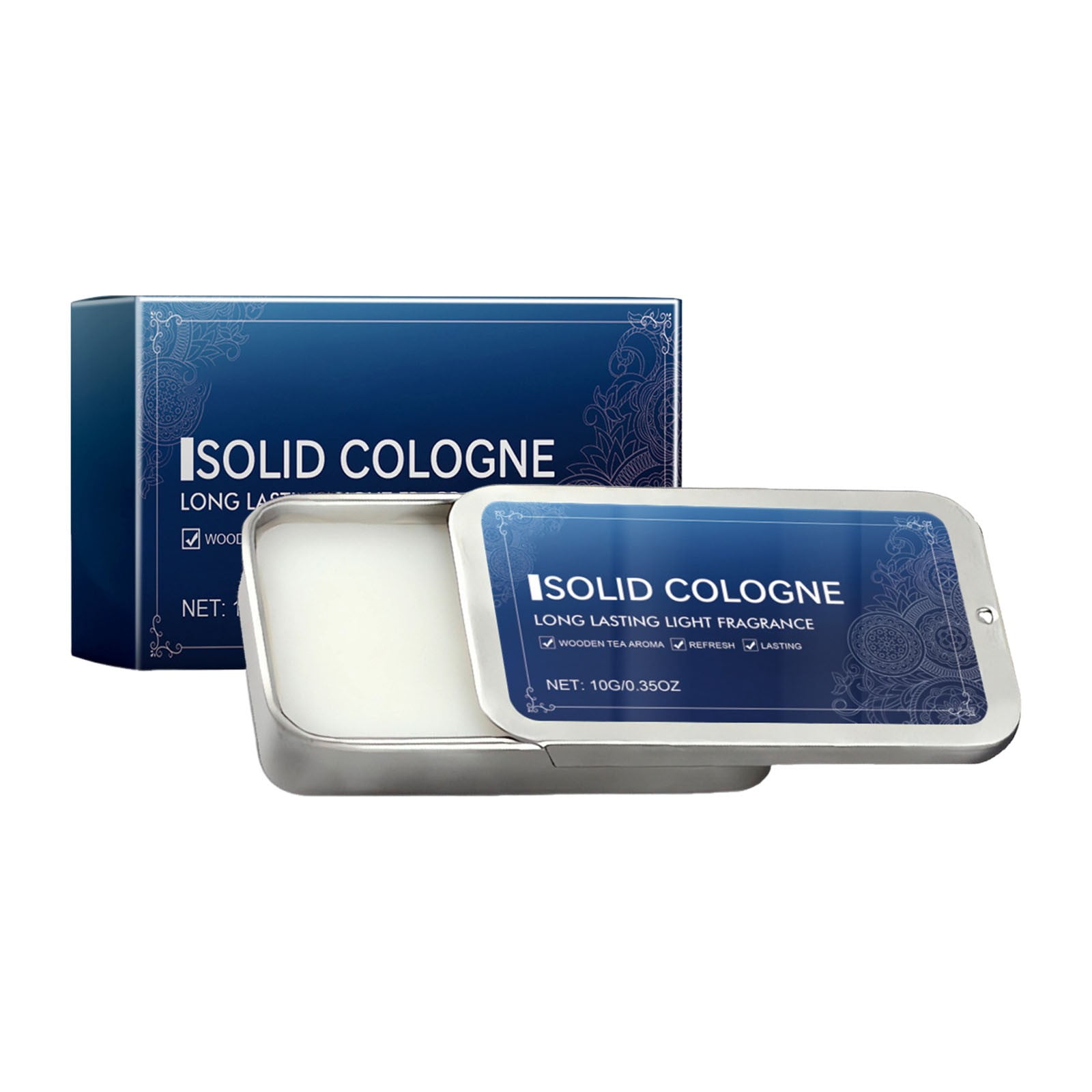 Men Solid Perfume With Cedar Wood Clary Sandalwood For Men Balm For ...