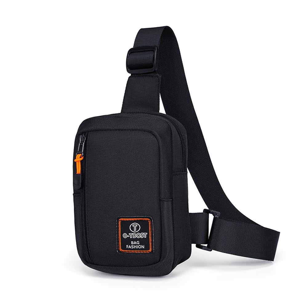 Men Sports Chest Bags Shoulder Body Bag Oxford Fashion Side Sling Man ...