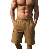 Men Spring And Summer Pant Casual All Solid Color Loose Trouser Fashion ...