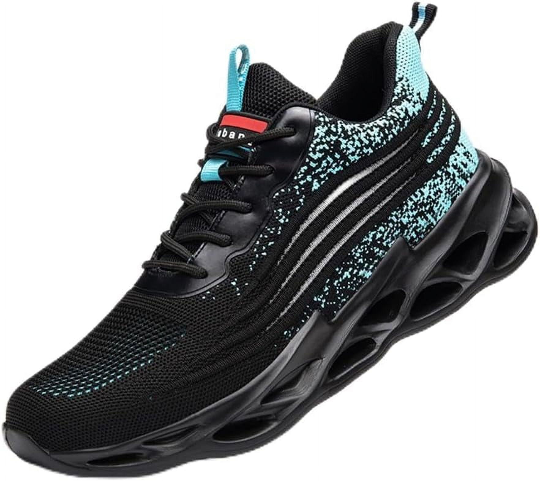 Men Steel Toe Work Safety Utility Shoes Resistant Safety Comfortable ...