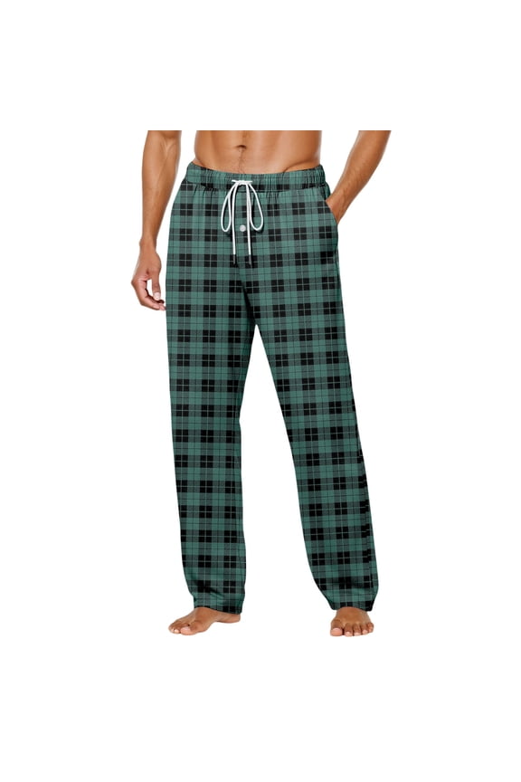 Gingham Pants Mens