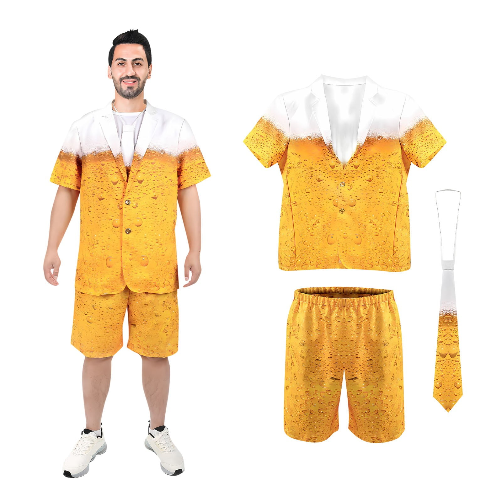 Men Suit Fancy Dress German Oktoberfest Bottle