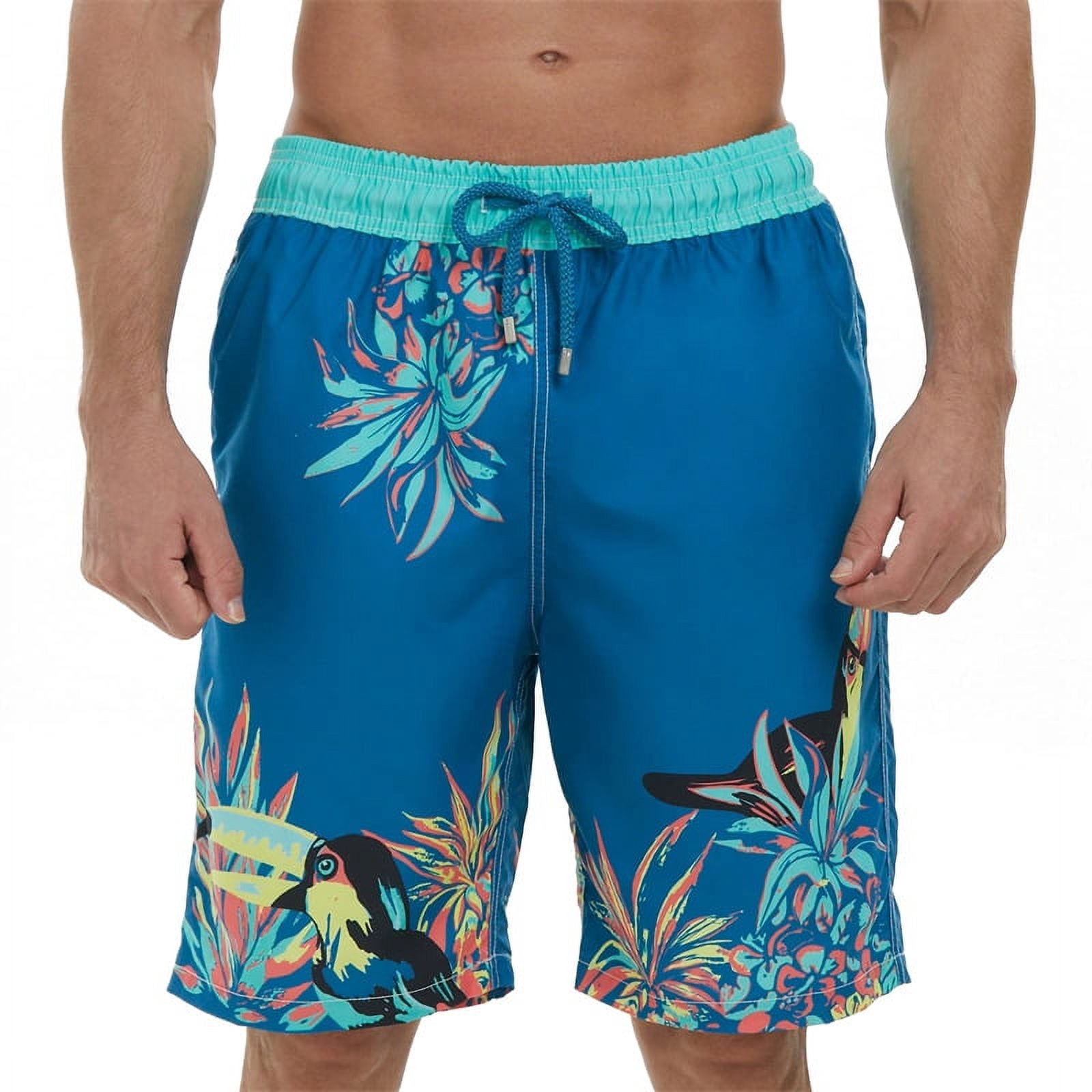 Men Summer Board Shorts 3D Printed Beach Shorts Pants Swimsuit Woman ...