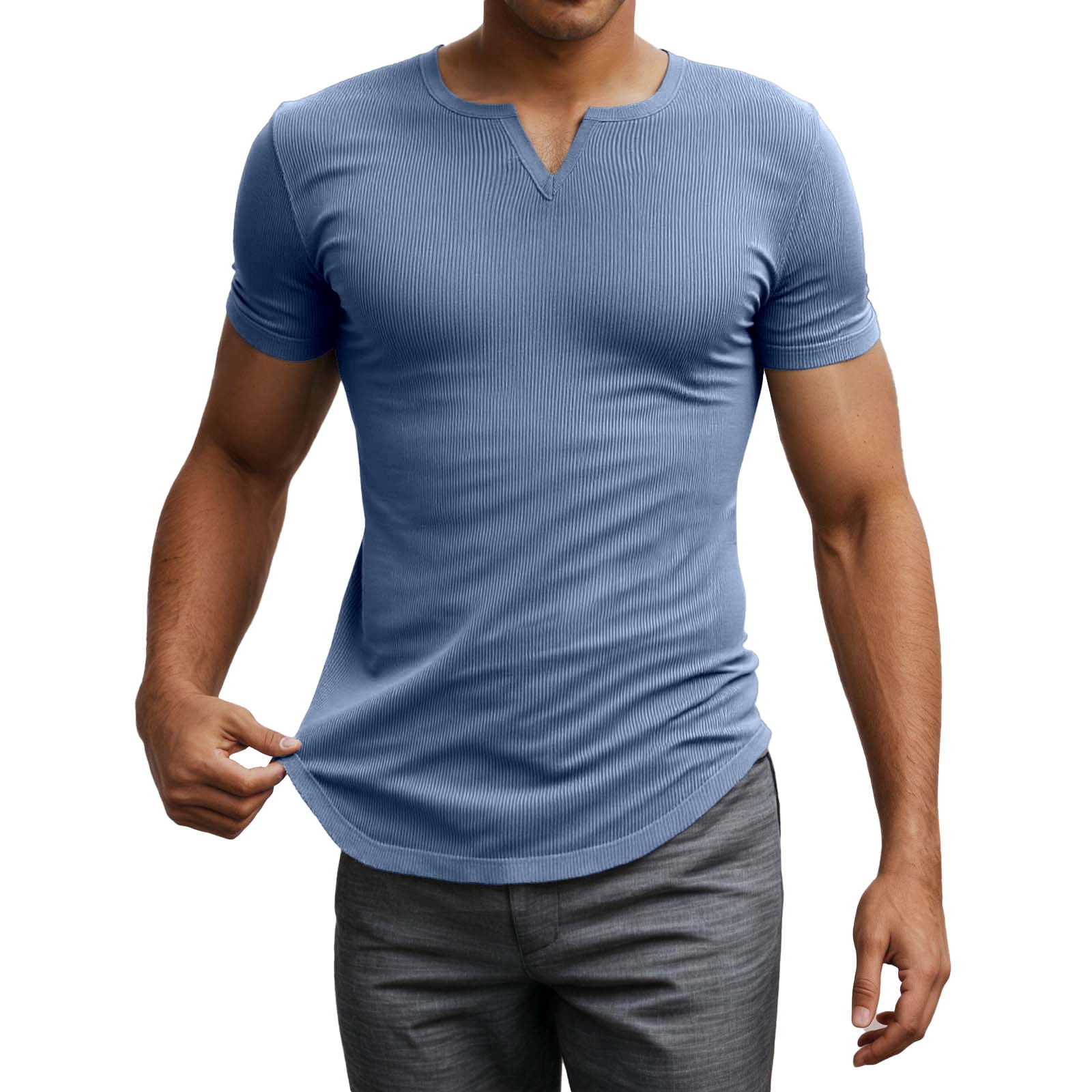 Men Summer Tops Casual Tunic Top Valentines Day Dress Shirts Men 4 8 ...