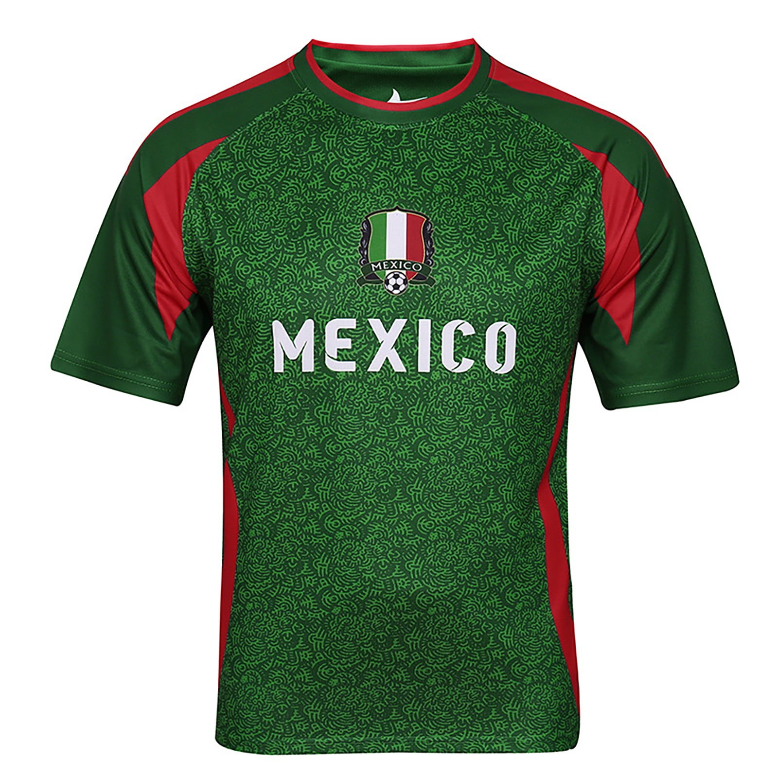 Men Summer Tops Men's Football Europe/ America Cup Soccer T Shirt ...