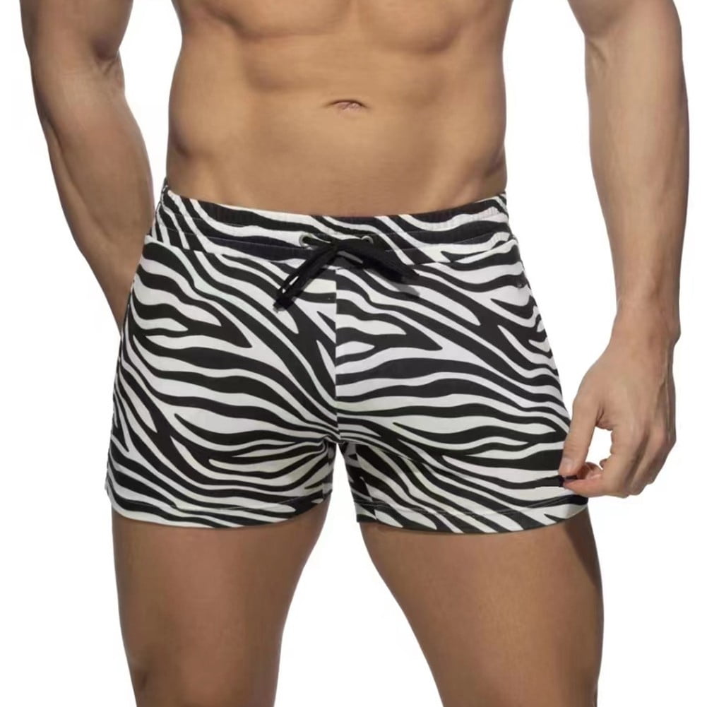 Men Surf Beach Sexy Pouch Bikini Elastic Shorts Swimwear Swimming Swim