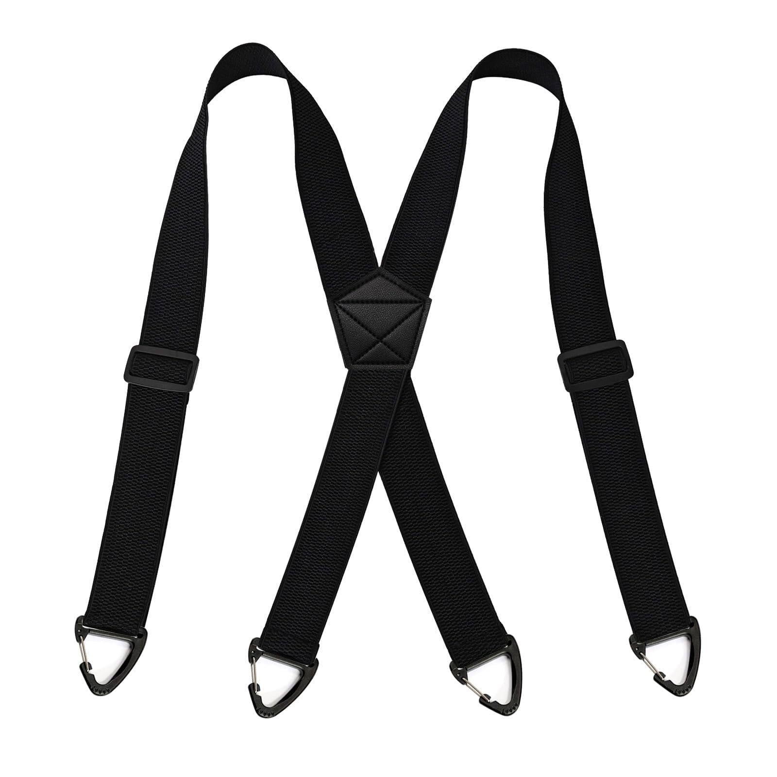 Men Suspenders 4 Clip X Back Suspenders With Hook Clips Metal Clip ...