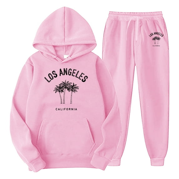 Men Sweatsuits 2 Piece Set Letter Graphic Relaxed Fit Hoodie Sweatshirt ...