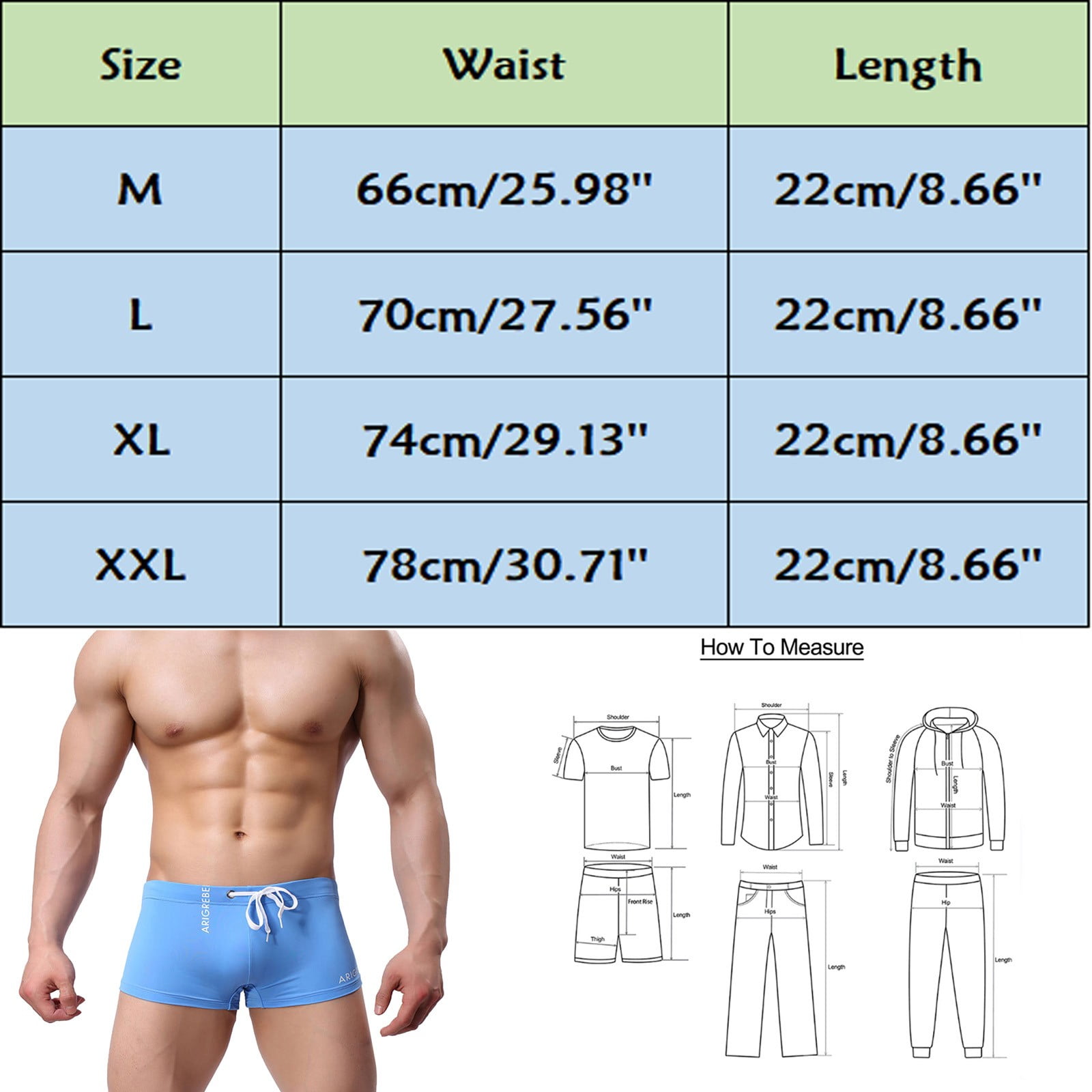 Men Swim Shorts Sexy Swimming Pants Summer Print Swimsuit Underpant