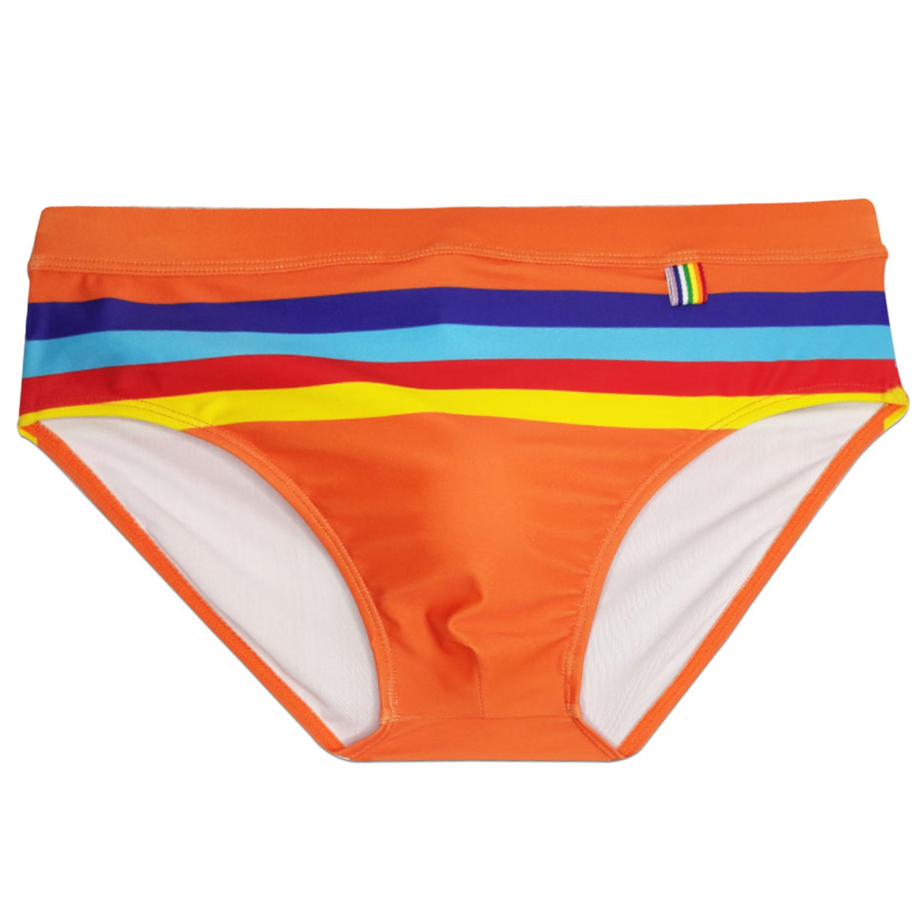 Men Swimming Briefs Sexy Solid Drawstring Swim Briefs Surfing Swimsuit ...
