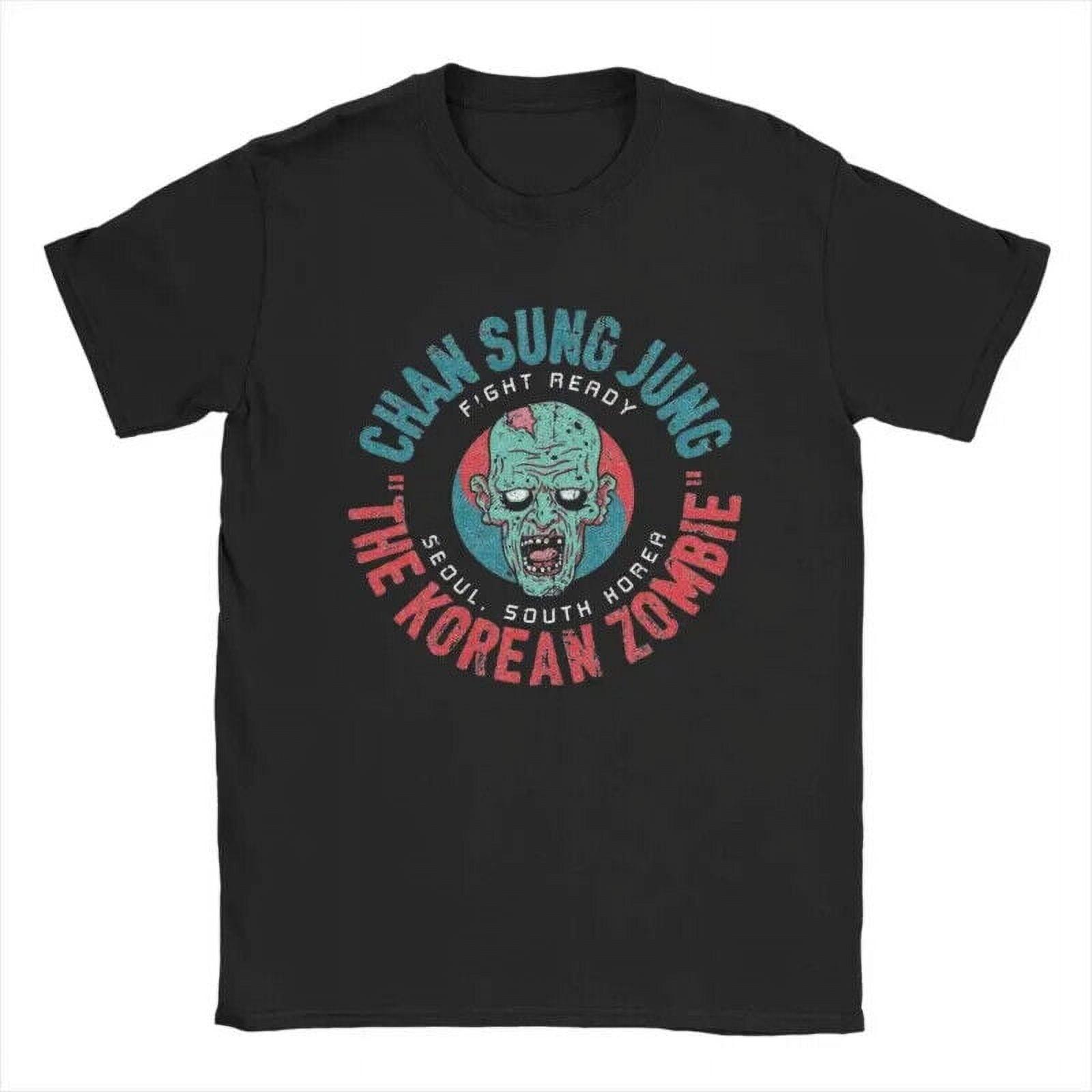 Men T-Shirts Korean Zombie Chan Sung Jung Vintage 100% Cotton Tee Shirt ...