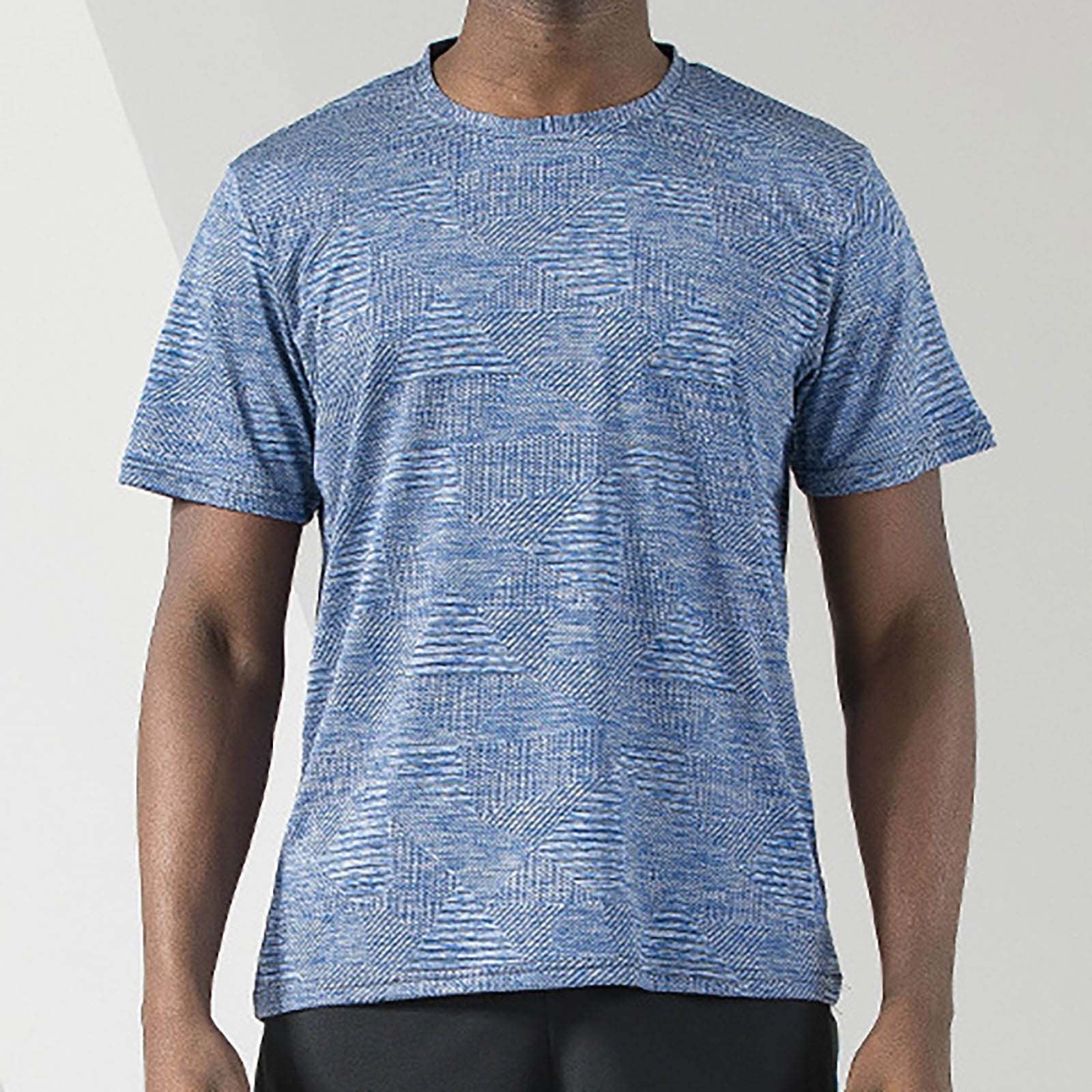 Men T-Shirts Workout Men's Pocket Undershirt Pack, Polyester Crew Neck ...