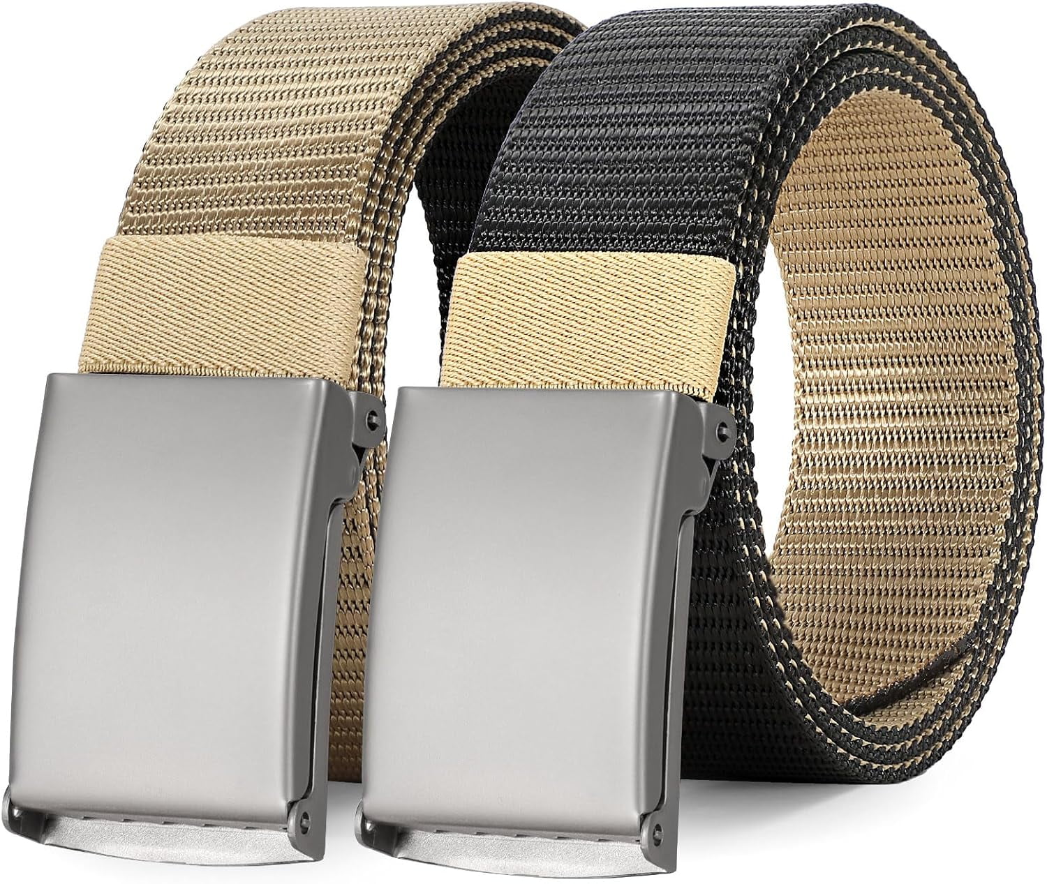 Men Tactical Belt Nylon Belt for Men Golf Belt Reversible Belt with ...