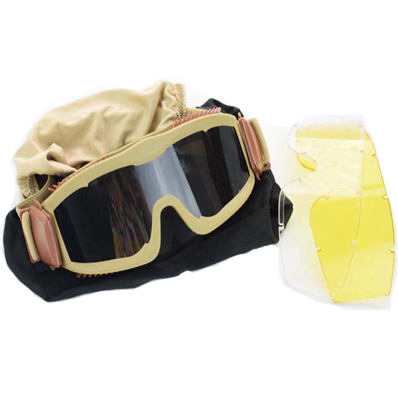 Men Tactical Glasses Outdoor Airsoft Combat Sport Glasses Hunting ...