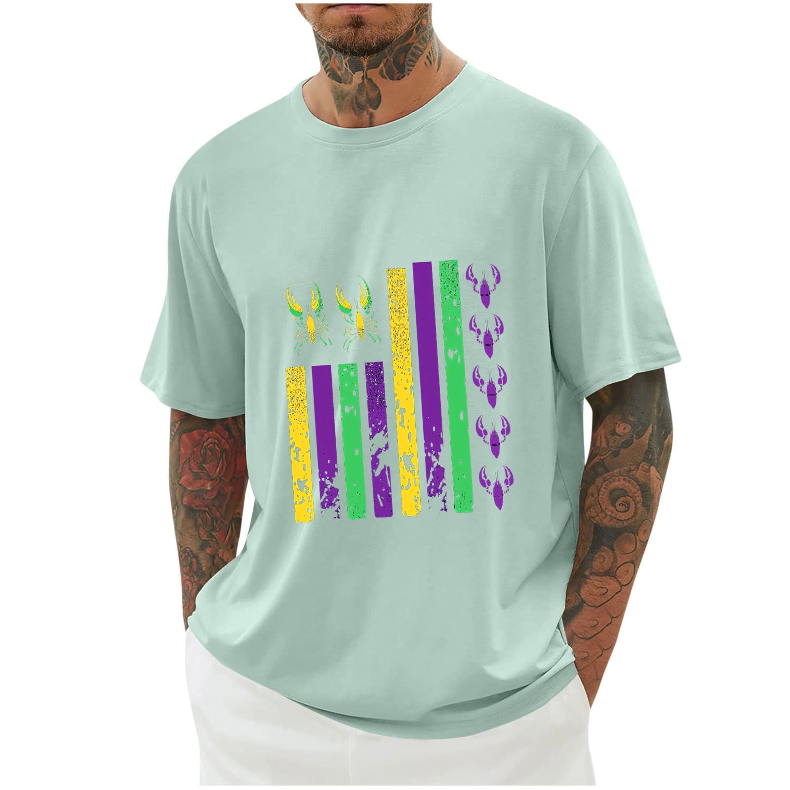 Men Tank Tops Loose Fit Plus Size White Blouse for Men Dressy Plus Size ...