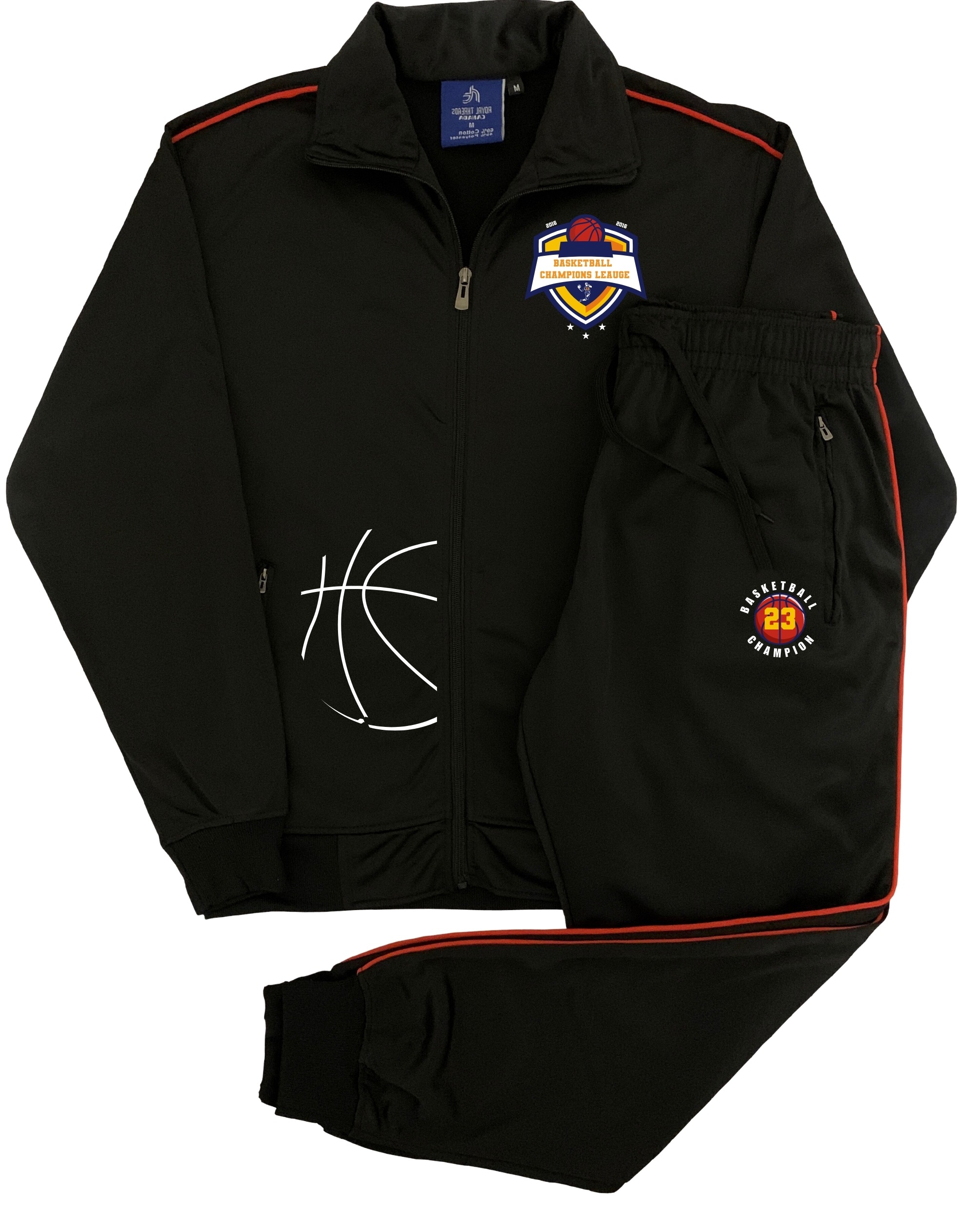 Men Tracksuit USA Sports Team Flag Print Top and Bottom Outfit ...