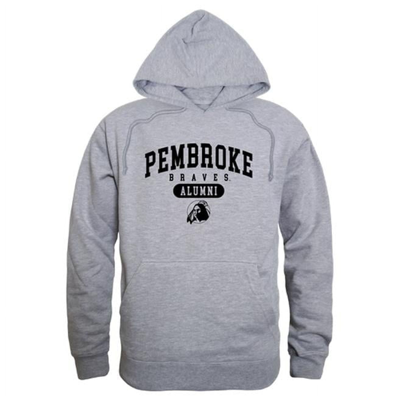 Men UNC Pembroke Braves Alumni Hoodie, Heather Grey - Medium - Walmart.com
