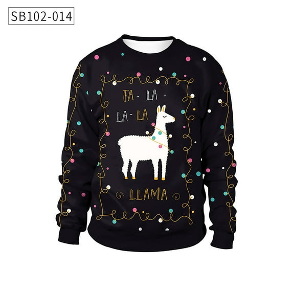 Men Ugly Christmas Sweatshirt Unisex's Crewneck Novelty Casual Ugly ...