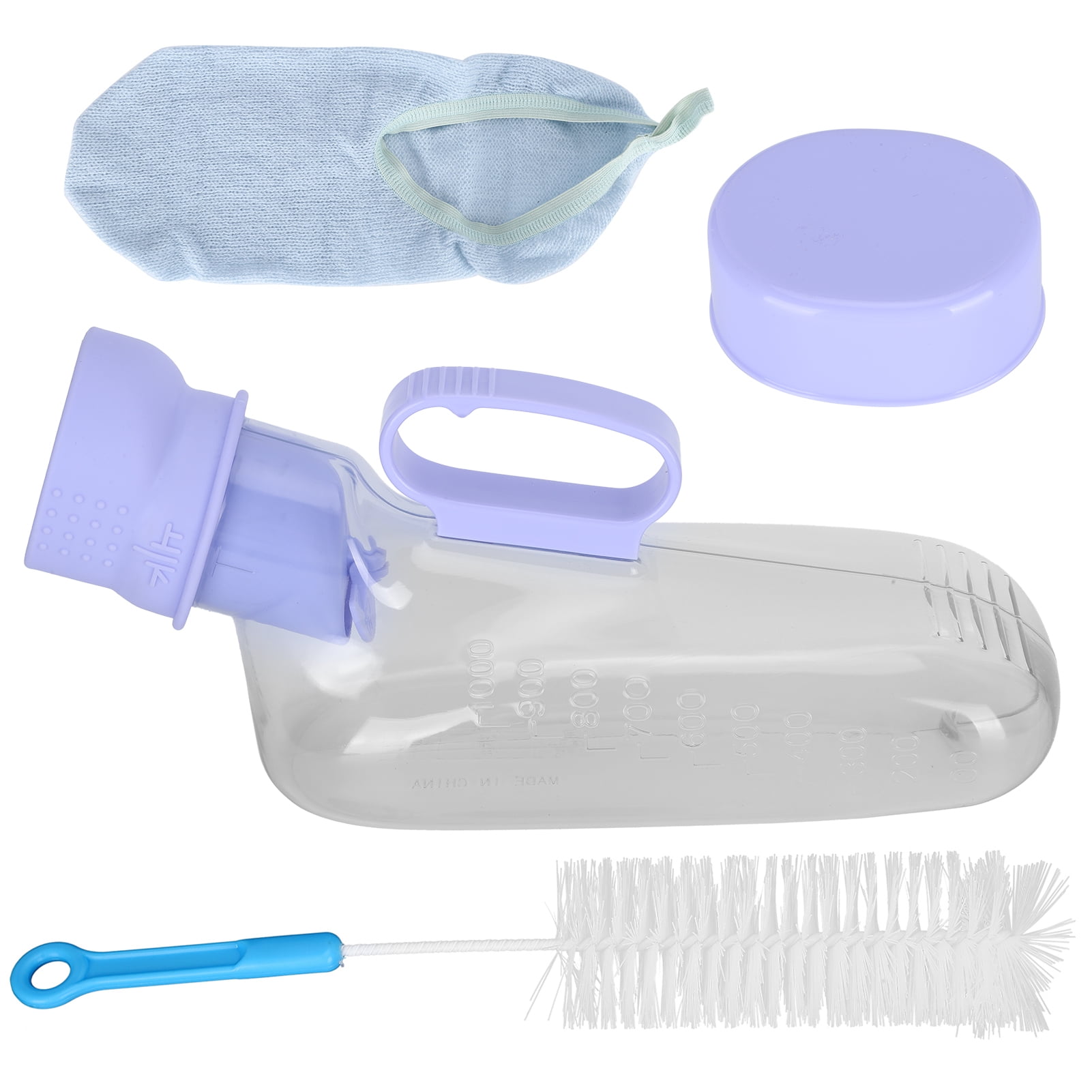 Men Urine Collectior Portable SpillProof Urinal Funnel Pee Urine ...