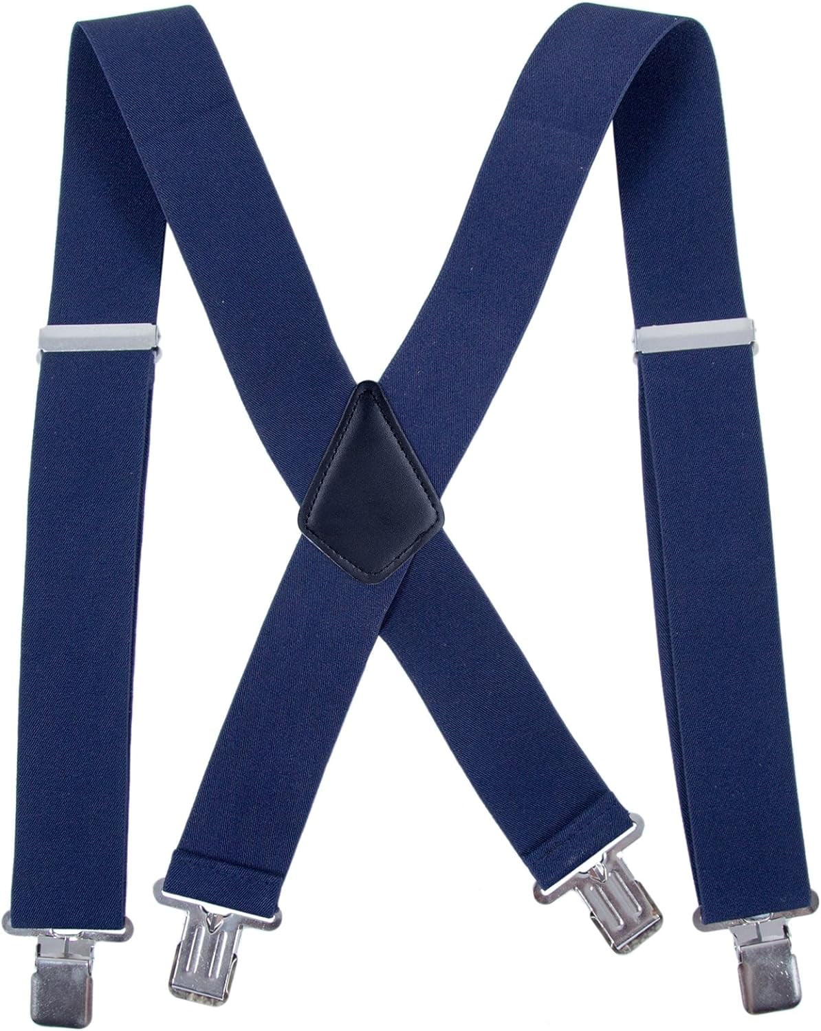 Men Utility Suspenders Adjustable Elastic - Heavy Duty 2 Inch Wide X ...