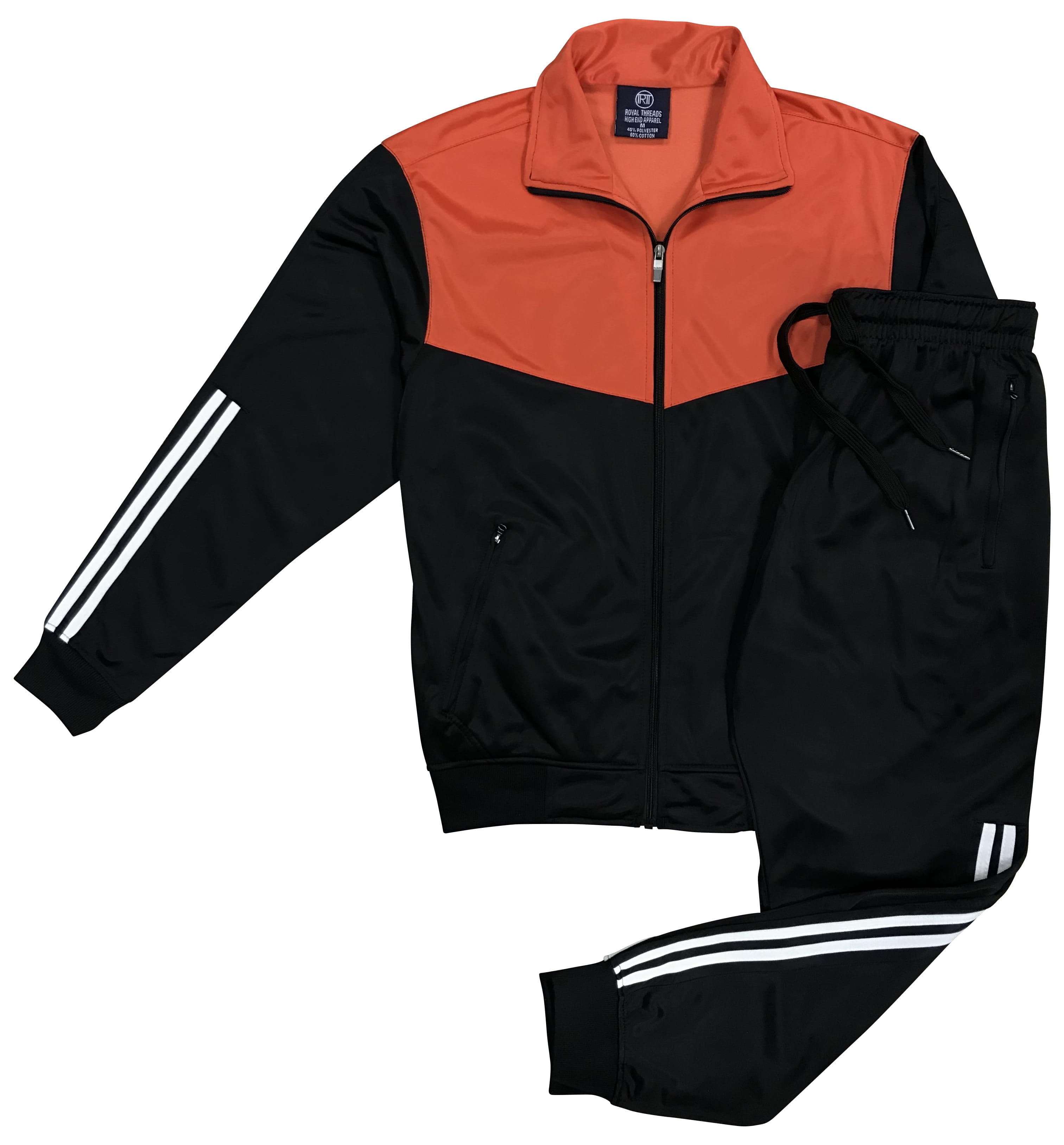Men Velocity Tracksuit Active Jogging suit GYM Striped Jogger Top and ...