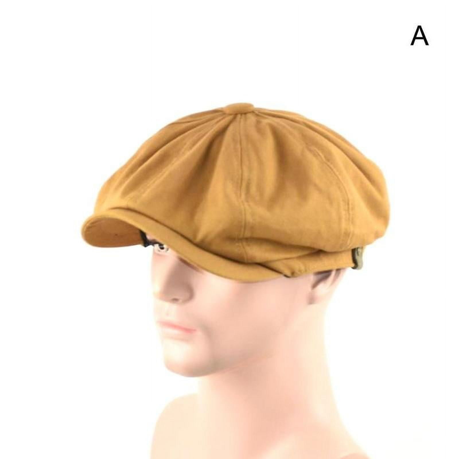 Men Vintage Painter Beret Hats summer Octagonal Newsboy Cap Hat Ivy ...