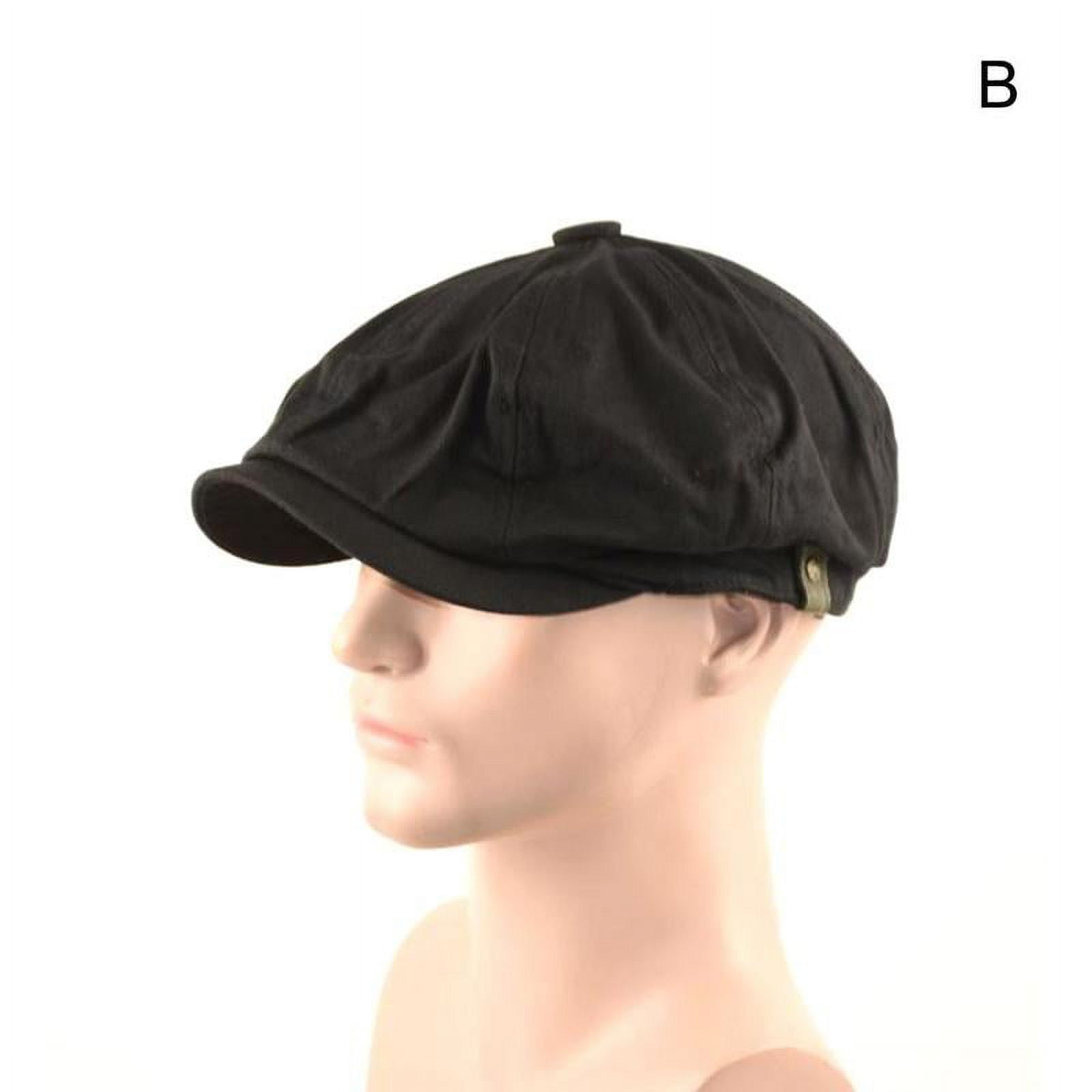 Men Vintage Painter Beret Hats summer Octagonal Newsboy Cap Hat Ivy ...