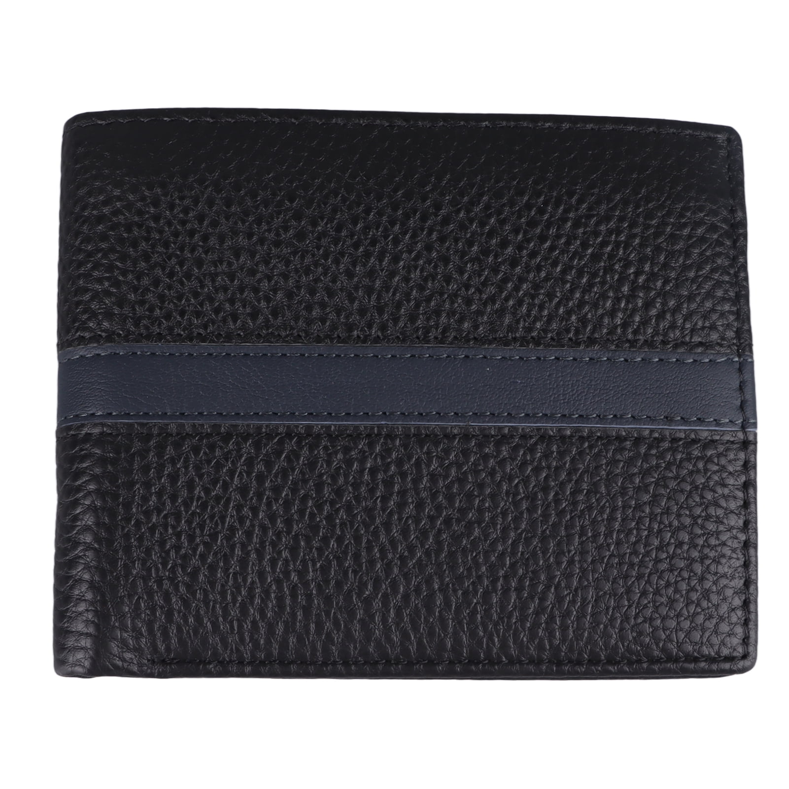 Men Wallet Large Capacity Leather Comfortable Texture Portable Coin ...